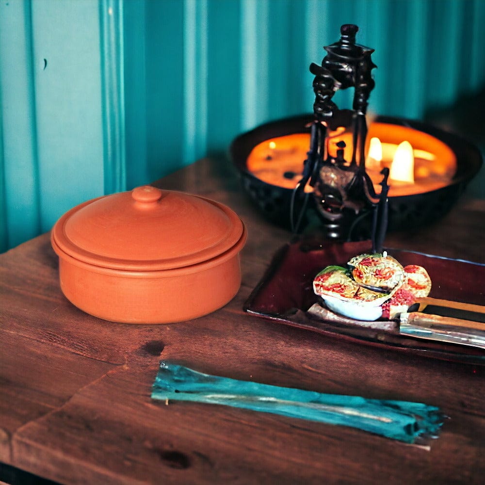 Tamas Clay Patila – Handcrafted Terracotta Cooking Pot for Healthy Meals